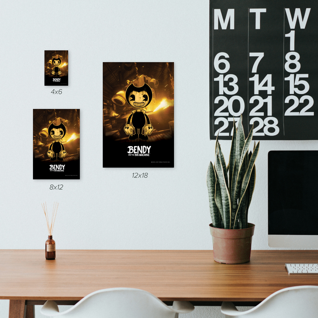 Bendy and the Ink Machine Signature Metal Poster – Bendy Store